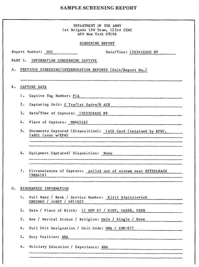 FM 34 52 Appendix F